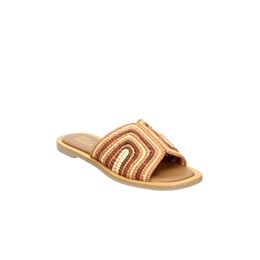 Bullboxer Hausschuhe in Orange/ Hellbraun - 50% | Größe 41 | Damen-pantoletten