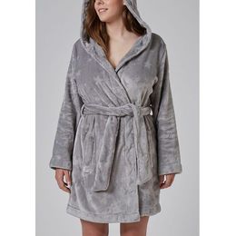 Skiny Bademantel in Grau - 60% | Größe 36/38 | Badtextilien