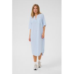 Kaffe Kleid in Hellblau - 65% | Größe 38 | Damen-kleider