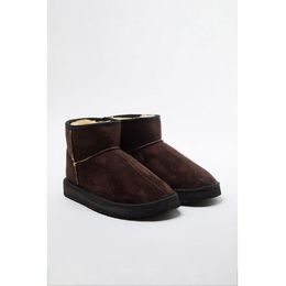 Trendyol Ankle-Boots in Braun - 67% | Größe 39 | Stiefeletten