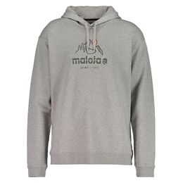 maloja Hoodie "DroM." in Grau - 46% | Größe M | Herren-sweatshirts-jacken