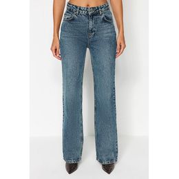 Trendyol Jeans - Comfort fit - in Blau - 46% | Größe 36 | Damenjeans