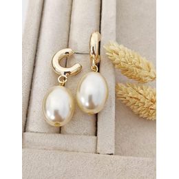 Luja Bijoux Vergold. Ohrstecker mit Perlen - 71% | Schmuck