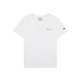 Champion Shirt in Wei&szlig; - 31% | Gr&ouml;&szlig;e L | Damen-tops