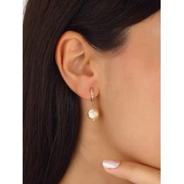 Luja Bijoux Vergold. Ohrringe mit Zierperlen - 68% | Schmuck