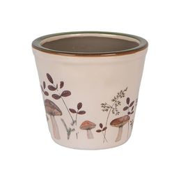 Clayre & Eef Clayre & Eef Blumentopf in Beige/ Braun - (H)11 x Ø 12 cm - 10% | Kerzen-vasen