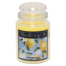 Woodbridge Duftkerze "Amalfi Citrus" in Gelb - 565 g - 15% | Kerzen-vasen