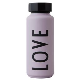 Design Letters Thermoflasche "Love" in Flieder - 500 ml - 38% | Damen-outdoor-ausruestung
