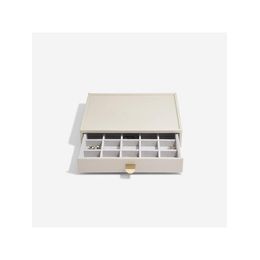 Stackers Schmuckkasten "Classic" in Creme - (B)25 x (H)18 x (T)5,8 cm - 10% | Schmuckkaesten