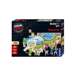 Kosmos Detektiv-Spiel "Krimi Puzzle: Die drei ??? Kids - Chaos im Zoo" - ab 7 Jahren - 11% | Gesellschaftsspiele