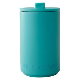 Design Letters Thermobecher "Life is a journey" in Mint - 350 ml - 58% | Damen-outdoor-ausruestung