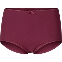 w&auml;schepur Damen Taillenslip mit Doppelzwickel schwarz + topas + marine + bordeaux Gr&ouml;&szlig;e 50