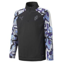 Puma Funktionsshirt 'Neymar' Jungen Größe 128 hellblau / stone / dunkellila / schwarz