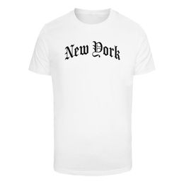 Mister Tee Shirt 'New York' male White size 4XL