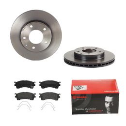 Brembo Bremsensatz, Scheibenbremse 1420-54313 vorne rechts links innenbel&uuml;ftet 258mm f&uuml;r MITSUBISHI HAIMA (FAW) FORD USA MAZDA NISSAN GHYD3328ZA GHYD3