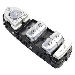METZGER Schalter, Fensterheber Fahrerseitig Chrom/schwarz f&uuml;r MERCEDES-BENZ A4475450413 A44754504139051 0916692