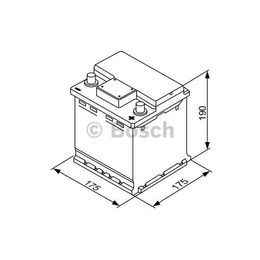 Bosch S4 - 12V 44Ah 420A Starterbatterie für VW PEUGEOT SEAT AUDI TOYOTA LANCIA BMW OPEL RENAULT FIAT CITROËN FORD SMART CHEVROLET 61217567385 6121763