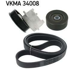 SKF Keilrippenriemensatz f&uuml;r LEXUS AUDI TOYOTA MAZDA SAAB FORD PORSCHE YS4E19A216AA 1072321 1077689 VKMA 34008