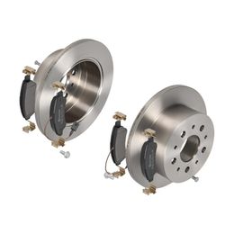 Brembo Bremsensatz-Hinterachse Bremsensatz, Scheibenbremse hinten rechts links voll 280mm f&uuml;r PEUGEOT FIAT CITRO&Euml;N RAM 1607880480 71740118 71770939 IJ