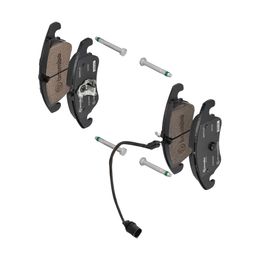 Brembo Bremsbelagsatz, Scheibenbremse XTRA LINE vorne rechts links mit Zubeh&ouml;r f&uuml;r SKODA VW SEAT (SVW) AUDI (FAW) 8K0698151K 8K0698151J 8K0698151G P 8