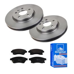ATE Bremsensatz, Scheibenbremse vorne rechts links bel&uuml;ftet 276mm f&uuml;r VAUXHALL OPEL CHEVROLET 13502824 13374966 1605169 1420-42465