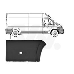 Van Wezel Zier-/Schutzleiste, Seitenwand hinten rechts für CITROËN/PEUGEOT 735491685 8547AT 0983420