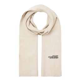 Jack & Jones JACK & JONES Schal 'JACCOLL' Herren Größe One Size beige / schwarz