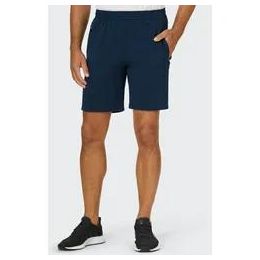 Shorts Joy Sportswear "LAURIN", Herren, Gr. 52, N-Gr, blau (marine), Sweatware, Obermaterial: 70% Baumwolle, 25% Polyester, 5% Elasthan, unifarben, Hosen