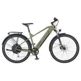 E-Bike Prophete "Stack 2.0" Gr. 52, grau (moosgrau, schwarz), Elektrofahrräder, 52cm, 29 Zoll (73,66cm), Topseller