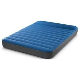 Luftbett Intex "Camping-Matratze Truaire Dura-Beam mit USB150 Pumpe" Gr. 137, blau (blau, anthrazit), Luftbetten, B/H/L: 137cm x 22cm x 191cm, Polyurethan, mit Aufbewahrungs-Tasche, B:137cm H:22cm L:191cm