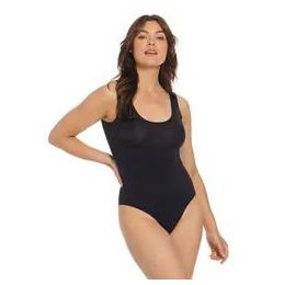 Shaping-Body MAGIC BODYFASHION, Damen, Gr. XXL, Cup C, schwarz, Obermaterial: 85% Polyamid, 15% Elasthan, eng normal, tiefer Rundhals, Bodys, starke Kompression, nahtlos, eng, basic, bequem, weich
