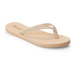 Zehentrenner Roxy "NAPILI II", Gr. 41, beige, Synthetik, Schuhe
