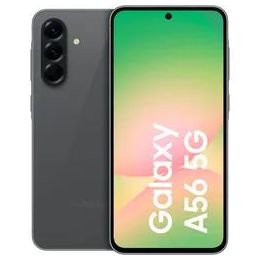 Samsung Smartphone "Galaxy-A56 5G", grau (graphite enterprise edition), 128 GB, Mobiltelefone