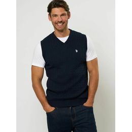 U.S. Polo Assn. Sweater Vest 'Samuel' male Blue size XXL