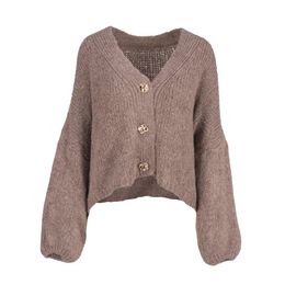 Seasons Of April Oversized Cardigan 'Jojo' female Grey size One Size
