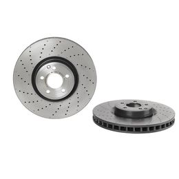 Brembo Bremsscheibe COATED DISC LINE 09.B474.11 vorne rechts links Gelocht/innenbel. 360mm f&uuml;r MERCEDES-BENZ A2314211312 2314211412 2314211312