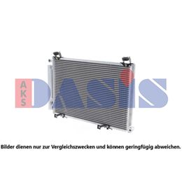 AKS DASIS Kondensator, Klimaanlage für TOYOTA 8846052040 212044N