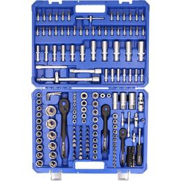 Brilliant Tools Steckschlüssel-Satz, 172-tlg., 1/4', 3/8', 1/2' Steckschlüsselsatz BT023172