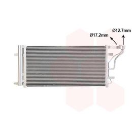 Van Wezel Kondensator, Klimaanlage für HYUNDAI 97606-F2290 97606F2290 82015713