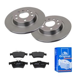 ATE Bremsensatz, Scheibenbremse hinten rechts links voll 278mm f&uuml;r GENERAL MOTORS FIAT VAUXHALL MAZDA SAAB FORD VOLVO OPEL 1753860 MEAV6J-2M008-CA 133