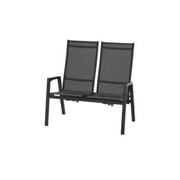 siena GARDEN Gartenbank Savona grau Maße (cm): B: 111,5 H: 112,5 T: 72.0 Outdoormöbel > Gartenmöbel > Gartenbänke & Gartensofas » Garten und Möbel DE