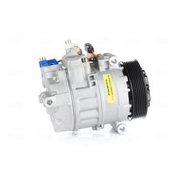 NISSENS Kompressor, Klimaanlage 12V für PORSCHE 95812601400 95812601401 7L5820803A 890294