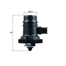 Mahle Thermostat, Kühlmittel mit Dichtung für VAUXHALL GMC OPEL CHEVROLET 1338029 55579011 55561629 TM 37 103