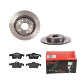 Brembo Bremsensatz, Scheibenbremse hinten rechts links voll 278mm für MITSUBISHI SAAB JAGUAR VOLVO OPEL RENAULT GENERAL MOTORS PONTIAC MAZDA (CHANGAN)