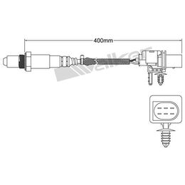 VEGAZ Lambdasonde f&uuml;r CITRO&Euml;N 1618-V7 1618-AV ULS-386