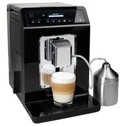 Krups Kaffeevollautomat "EA8918 Evidence", schwarz, B:24cm H:36,3cm T:37,2cm, Kaffeevollautomaten, OLED-Display, 12 Kaffee- und3 Tee-Variationen, 2-Tassen Funktion
