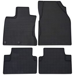 Petex Fußmattensatz schwarz - vorbereitet für Befestigungssystem NISSAN 93710