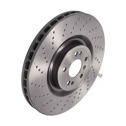 Brembo Bremsscheibe COATED DISC LINE vorne rechts links Gelocht/innenbel. 375mm f&uuml;r MERCEDES-BENZ 1664210912 A1664210912 A1664211600 09.A960.21