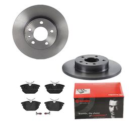 Brembo Bremsensatz-Hinterachse COATED DISC LINE / STANDARD Bremsensatz, Scheibenbremse hinten rechts links voll 240mm für ALFA ROMEO DAIHATSU (FAW) FI