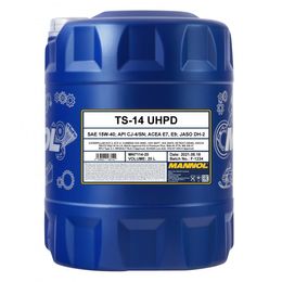 SCT - MANNOL Mannol TS-14 UHPD 15W-40 [20L] Motor&ouml;l f&uuml;r TOYOTA NISSAN INFINITI SUZUKI LEXUS ISUZU IVECO LADA HYUNDAI HONDA KIA HARLEY-DAVIDSON MC BUEL